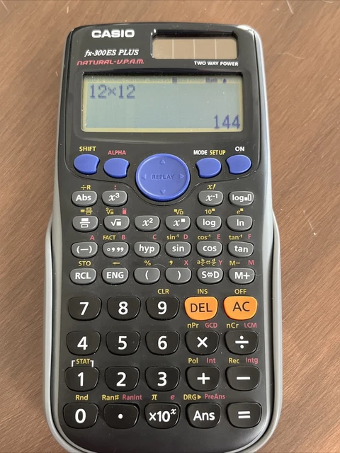 CASIO FX-300ES PLUS Scientific Calculator Algebra ,Geometry, Biology ...