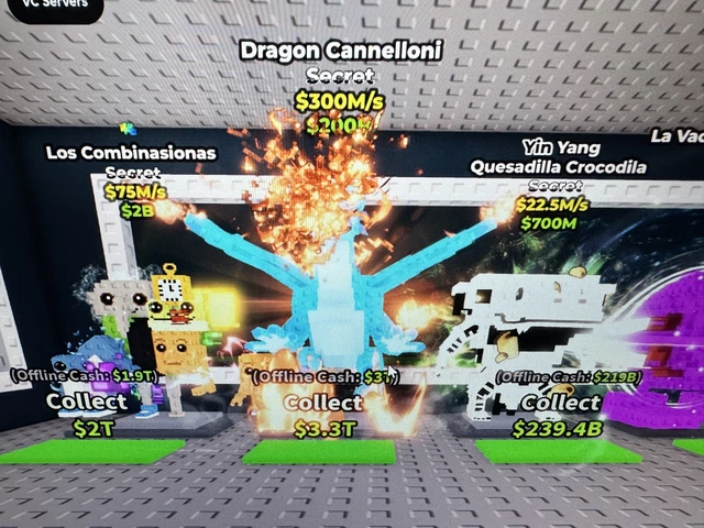 STEAL A BRAINROT DRAGON CANNELLONI 300M/s £198.28 - PicClick UK