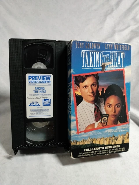 TAKING THE HEAT (VHS Movie) Lynn Whitfield Tony Goldwyn Promo Screener ...