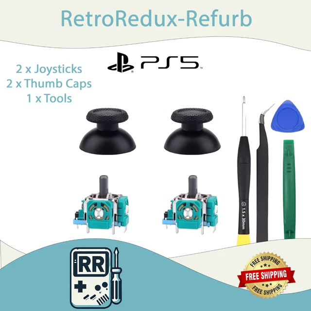 PS5 JOYSTICK REPAIR Kit – 2x Joysticks, 2x Thumb Sticks + Tools | No Drift £7.69 - PicClick UK