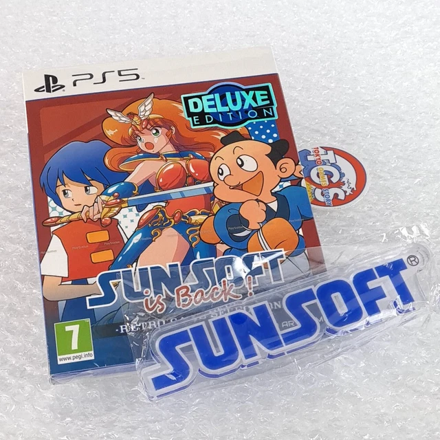 SUNSOFT IS BACK! Retro Game Selection Deluxe Edition PS5 Red Art Games New EUR 49,49 - PicClick IT