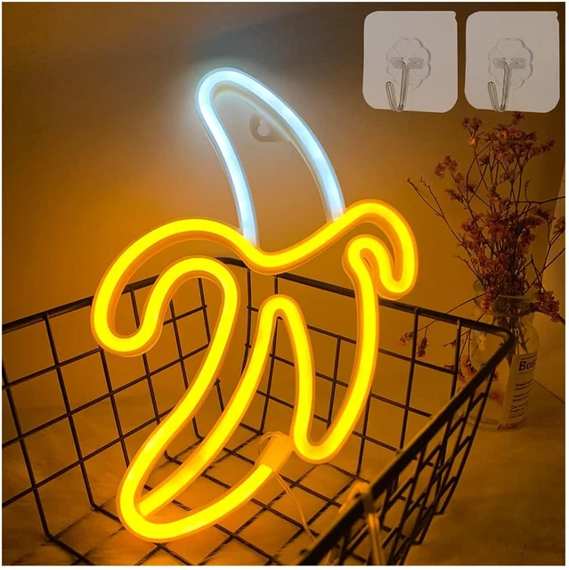 BANANA NEON SIGNS LED Neon Lights Art Lights Wall Decorative Lights ...