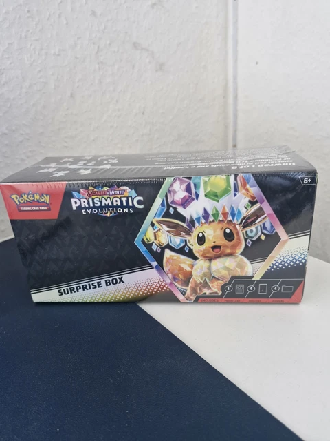 POKÉMON TCG: SCARLET & Violet-Prismatic Evolutions Surprise Box SEALED ️ £42.84 - PicClick UK