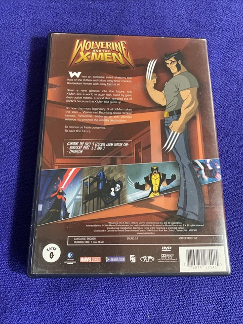 MARVEL ANIMATED SERIES DVD Lot of 3 - Wolverine, Iron Man, X-Men $10.00 ...