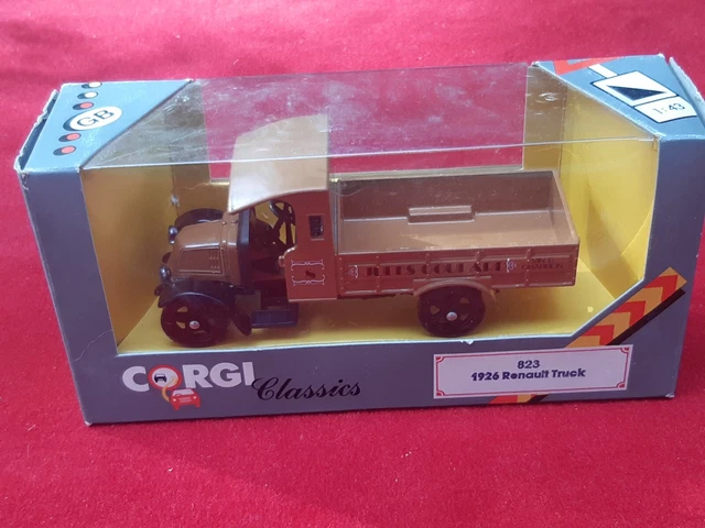 RENAULT VAN PLATEAU 1926 JULES COULARD CORGI CLASSICS 1/43 neuf BOITE ...