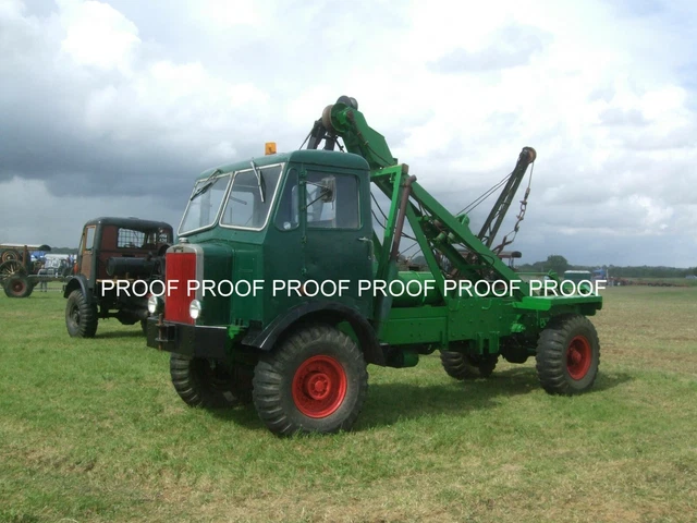 RESTORED EX MILITARY vehicle photo AEC Douglas timber tractor cer12A £0 ...