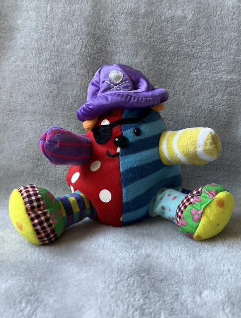 CBEEBIES WHERE'S BOO Pirate Soft Beanie Plush Toy Born to Play Tell ...