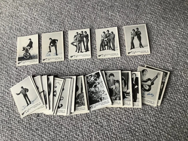 VINTAGE 1960S MONKEES Trading Cards - Complete Set £52.68 - PicClick UK