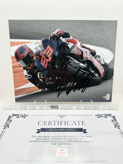 MARC MARQUEZ MOTOGP 93 Photo Autograph 8X10 Hand Signed Original Coa ...