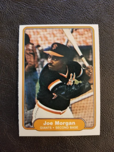 CARTE BASEBALL FLEER Joe Morgan 1982 # 397 San Francisco Giants EUR 2 ...