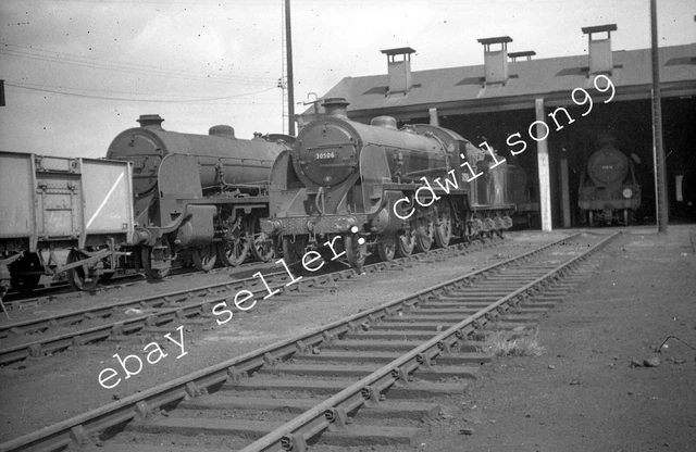 BRITISH RAILWAY NEGATIVE - BR No. 30506 S15 4-6-0 Locomotive c.1962 [L181] £1.50 - PicClick UK