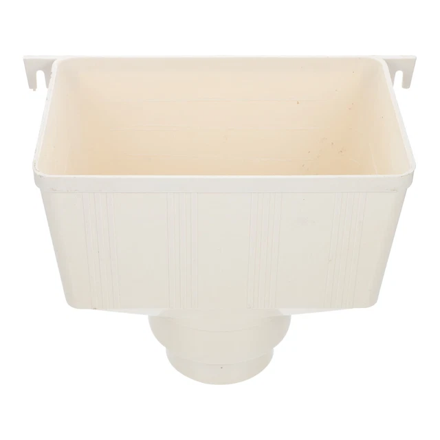 WHITE PVC DRAIN Guttering Downspout Extender Drainage Connector £14.99 ...