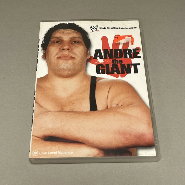 ANDRE THE GIANT WWE Wrestling DVD The Eighth Wonder of the World ...