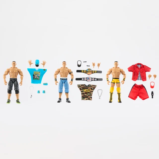 JOHN CENA 3 Pack - Wwe Elite Collection $209.99 - PicClick AU