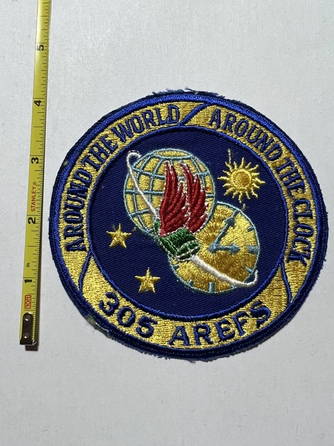 EXTREMELY RARE VIETNAM Era 305th Air Refueling Squadron Patch. ORIGINAL ...