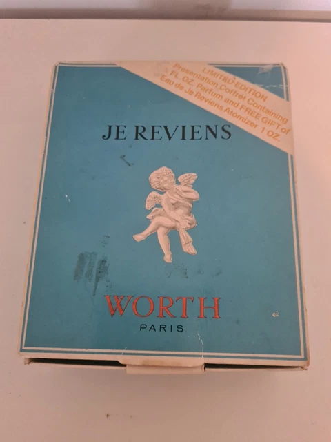 JE REVIENS WORTH Paris Vintage Set 28g 5ml EUR 40,23 - PicClick FR