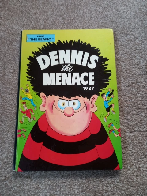 DENNIS THE MENACE Book 1987 Published 1986 Vintage Children's Annual £6 ...