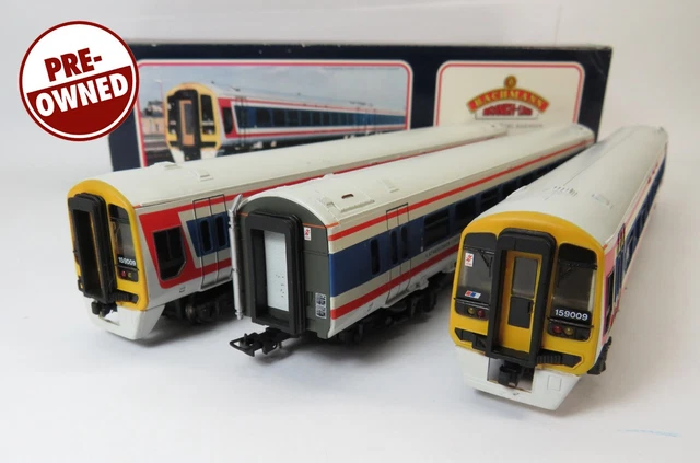 OO GAUGE BACHMANN 31-512 Class 159 3 Car DMU Stage Coach South West ...