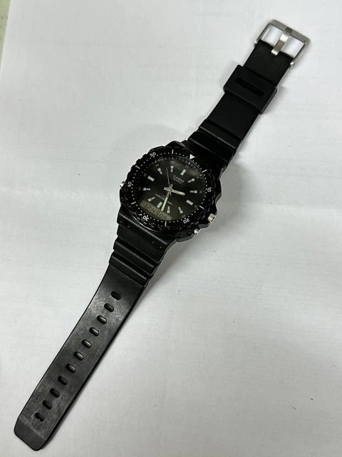 RELOJ CASIO AQ-100W ALARM CHRONOGRAPH QUARTZ Japan Vintage EUR 49,99 ...