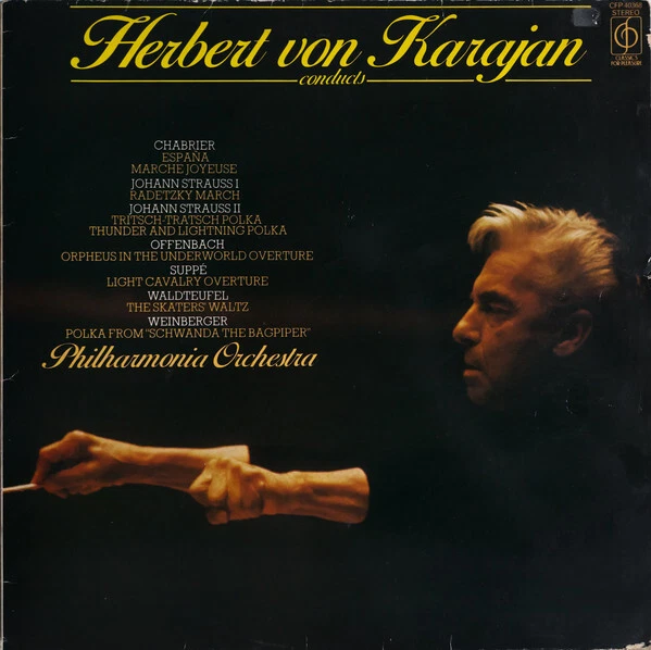 HERBERT VON KARAJAN - Herbert Von Karajan Conducts The Philharmonia Or ...