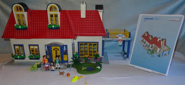 PLAYMOBIL LARGE SUBURBAN / Modern House 3965 with all Accessories ...