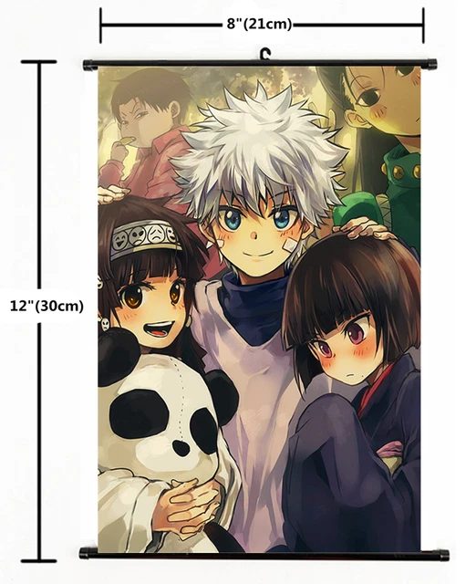 ANIME HUNTER X Hunter Killua Zoldyck Family home decor Wall Scroll ...