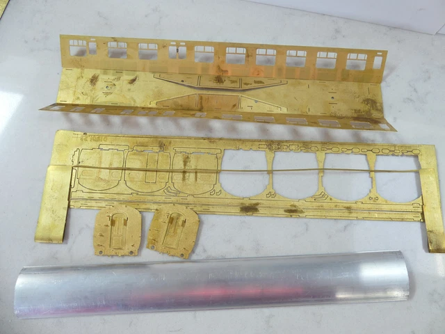 ALISTAIR WRIGHT 5522 LMS 3rd class dining car brass kit OO gauge £31.92 ...