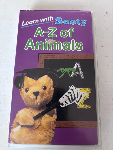 LEARN WITH SOOTY A-Z of Animals VHS VIDEO £20.42 - PicClick UK