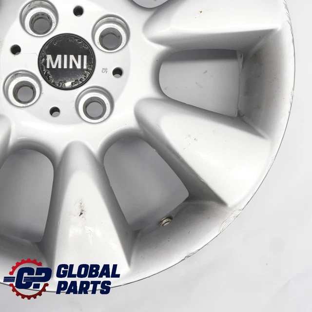 MINI COOPER R50 R52 R53 Silver Wheel Alloy Rim 16" 6,5J ET:48 7-Spoke ...