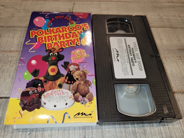 POLKA DOT DOOR: Polkaroo's Birthday Party! (VHS, 1990) $35.00 - PicClick CA