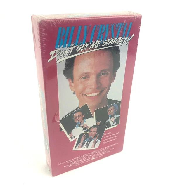 BILLY CRYSTAL DON'T Get Me Started 80s VHS Tape NEW Sealed NOS Stand Up ... BILLY CRYSTAL DON'T Get Me Started 80s VHS Tape NEW Sealed NOS Stand Up ...