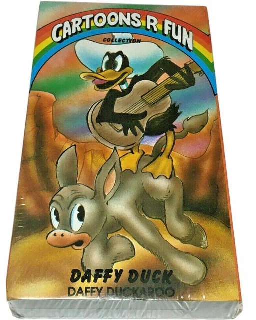 CARTOONS-R-FUN &DAFFY DUCK& Daffy Duckaroo (VHS, 1989) - NEW & SEALED ...