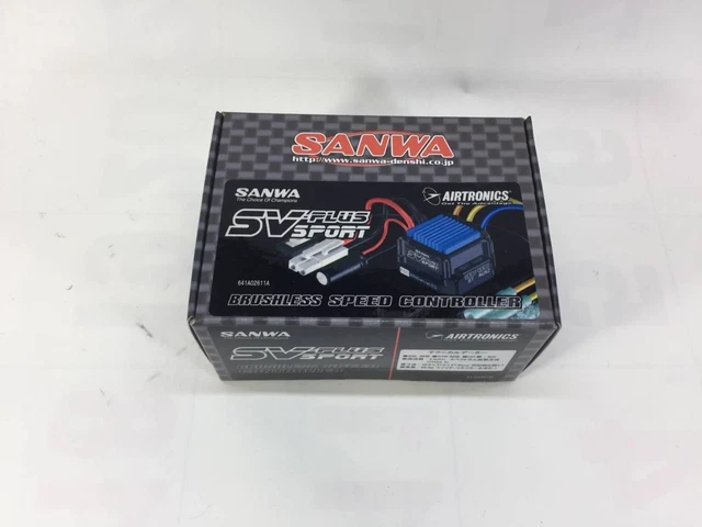 SANWA SV-PLUS SPORT Brushless Verstärker 2.4G-Fh4 mit integriertem... EUR 243,90 - PicClick DE