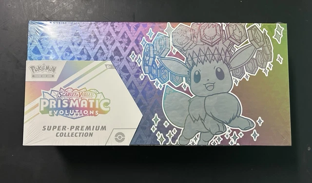 POKEMON PRISMATIC EVOLUTIONS Super Premium Collection SPC New & Factory ...