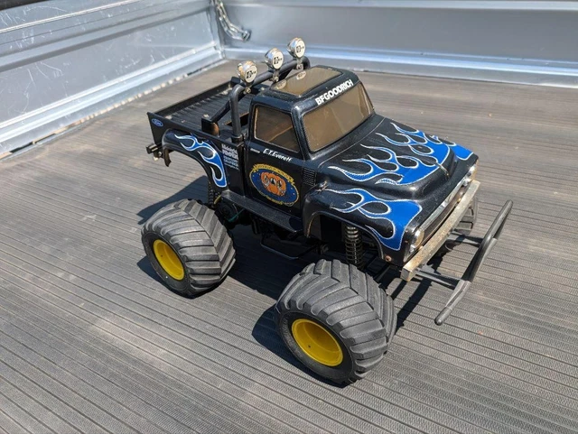 TAMIYA MIDNIGHT PUMPKIN Rc Truck Kit échelle 1/12 style vintage tout ...