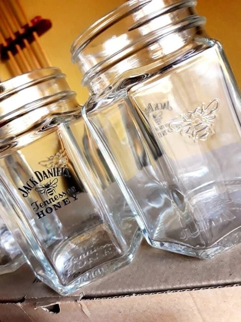 BOITE DE 6 verres JACK DANIEL'S ONEY Pot de Miel en 40 cl (neuf) EUR 20 ...