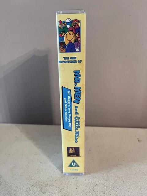 MR MEN AND Little Miss Mr Happy’s Very Happy Day VHS Video Childrens ...