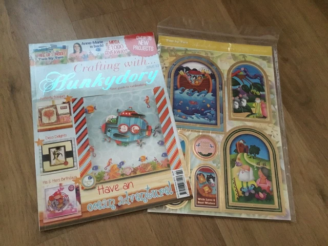 CRAFTING WITH HUNKYDORY Magazine & Free Gift. Issue 22 £4.00 - PicClick UK