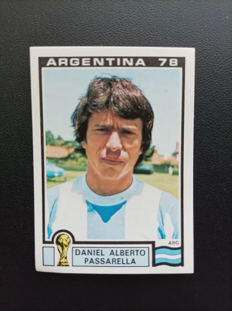 PANINI DANIEL ALBERTO Passarella N°97 Argentina World Cup Story ...