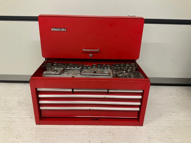 STACK-ON TOOL CHEST 6 Drawer With Various Tools Included EUR 63,36 ...
