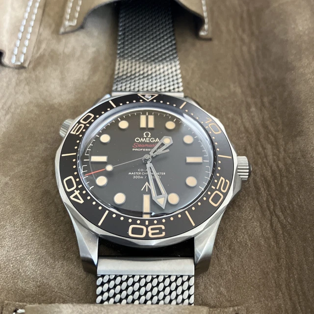 OMEGA SEAMASTER 300M- Titanium James Bond No Time To Die Limited ...