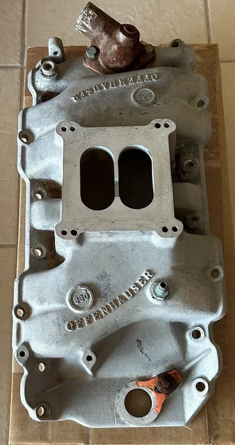 VINTAGE BIG BLOCK Chevrolet Offenhauser Aluminum Intake Manifold $139. ...