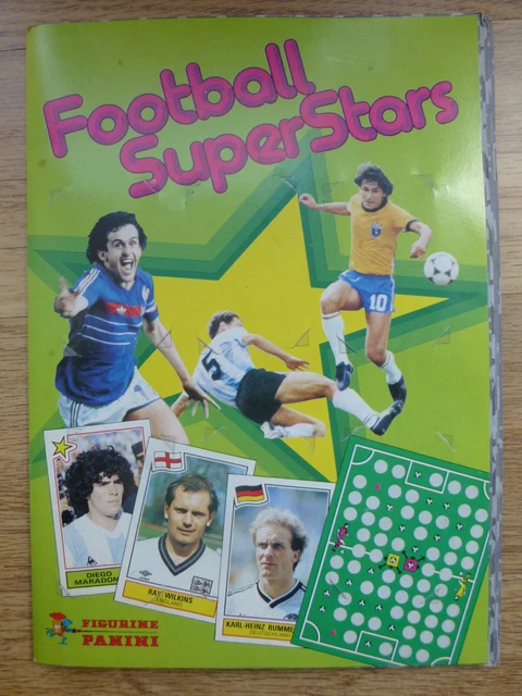 PANINI FOOTBALL SUPERSTARS - Complete Card Album £210.00 - PicClick UK