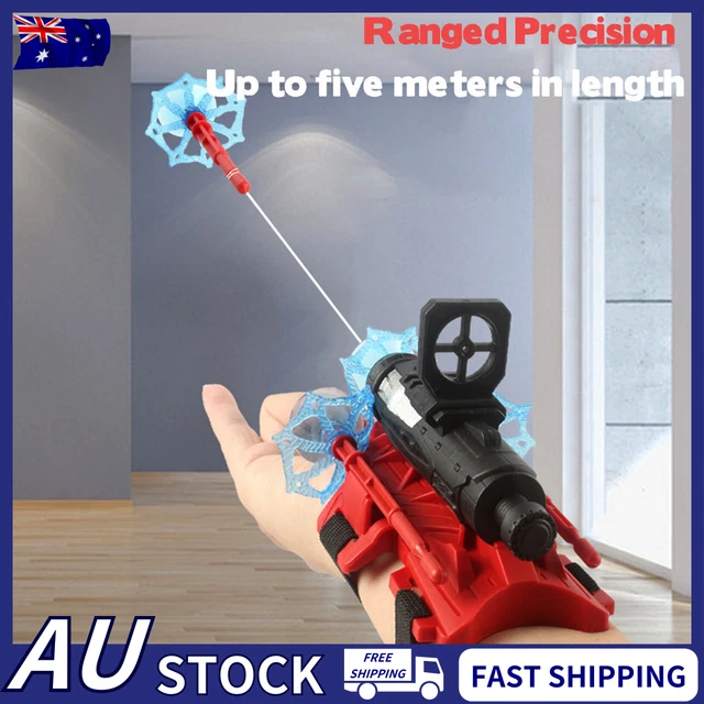 SPIDER-MAN GLOVE WEB Shooter Dart Blaster Launcher Toys Spiderman ...