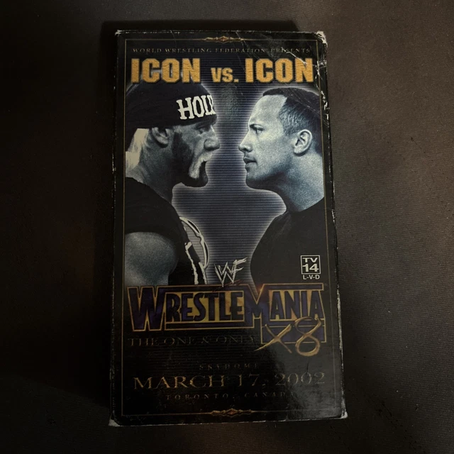 WWF WRESTLEMANIA X8 18 2002 VHS WWE Wrestling Video £4.51 - PicClick UK