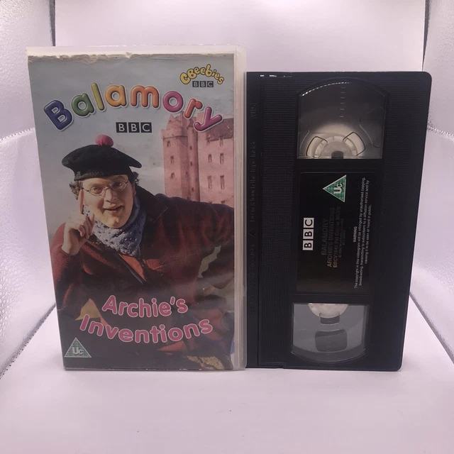 BALAMORY - BBC Vhs Video - Archie’s Inventions - Cbeebies / Childrens ...