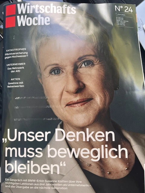 WIRTSCHAFTSWOCHE HEFT 24 aus 2024 WiWo EUR 1,40 - PicClick DE