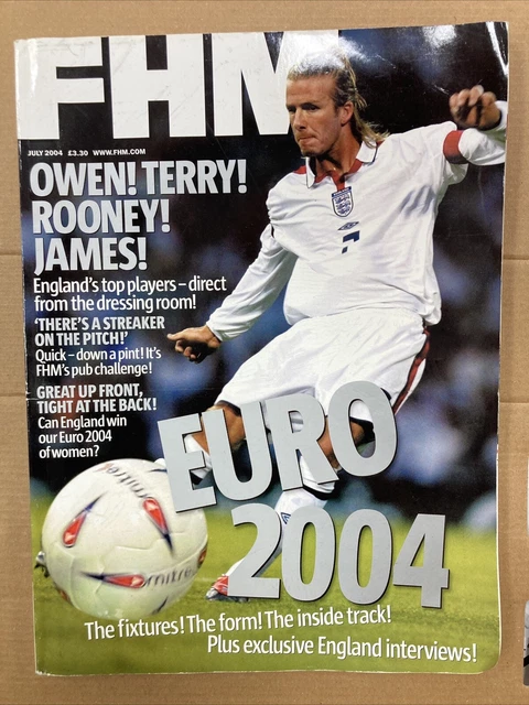 FHM MAGAZINE JULY 2004 - Louise Redknapp / Euro 2004 Special Cover £5. ...