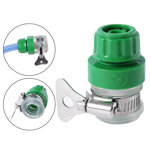SECURE CONNECTION GARDEN Water Hose Connector for Gardening Irrigation ...