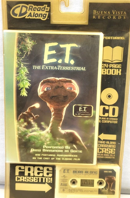 ET THE EXTRA Terrestrial 20th Anniversary Read along CD NEW Factory ...